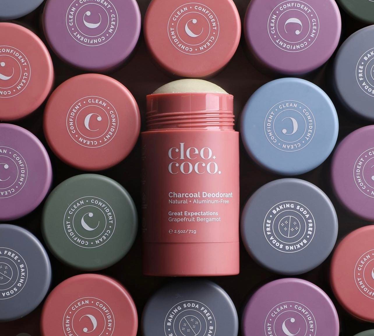 Cleo and Coco Charcoal Deodorant - Naturally On Main