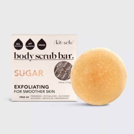 Sugar Exfoliating Body Scrub Bar - Naturally On Main