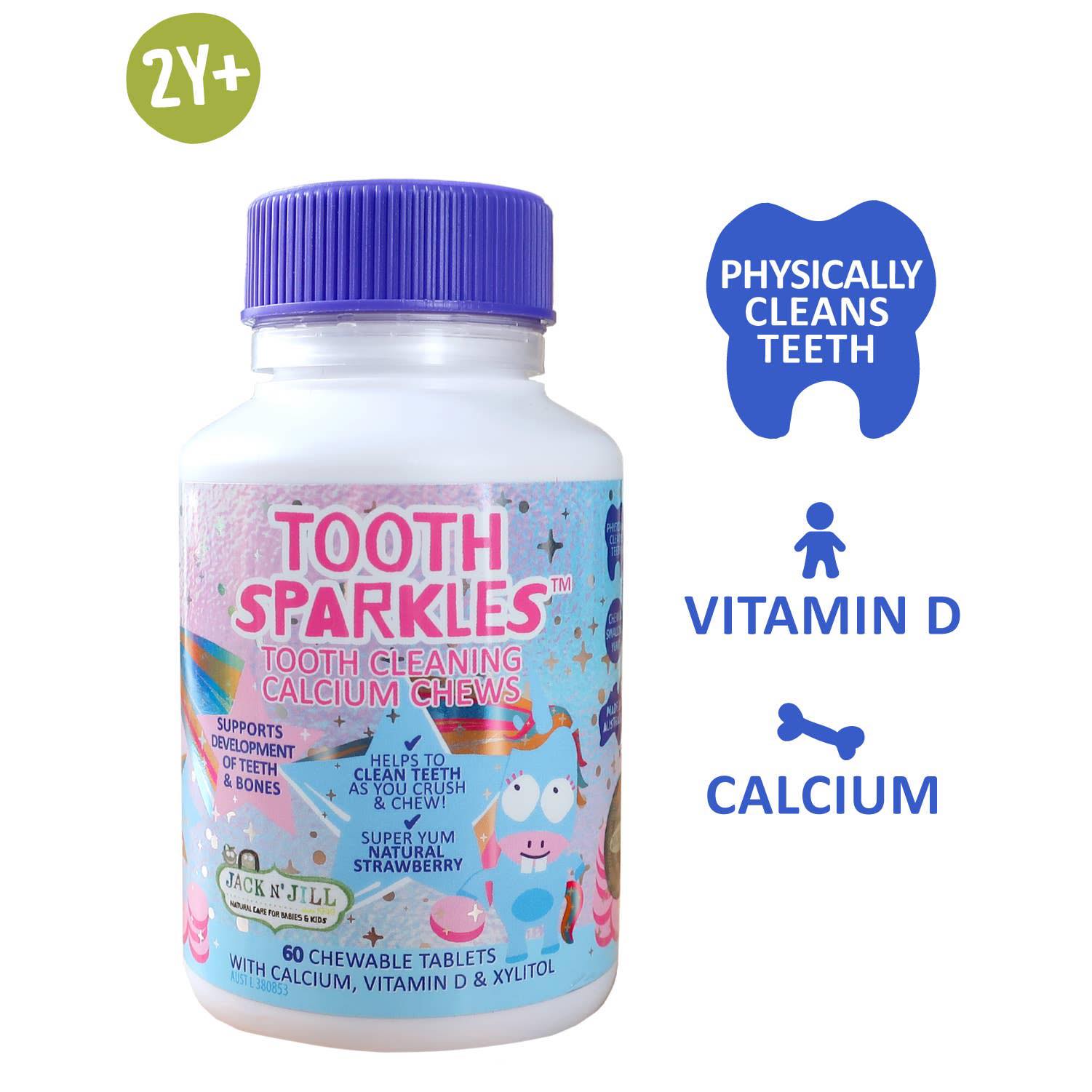 Tooth Sparkles-Tooth Cleaning Chews with Vitamin D & Calcium ...