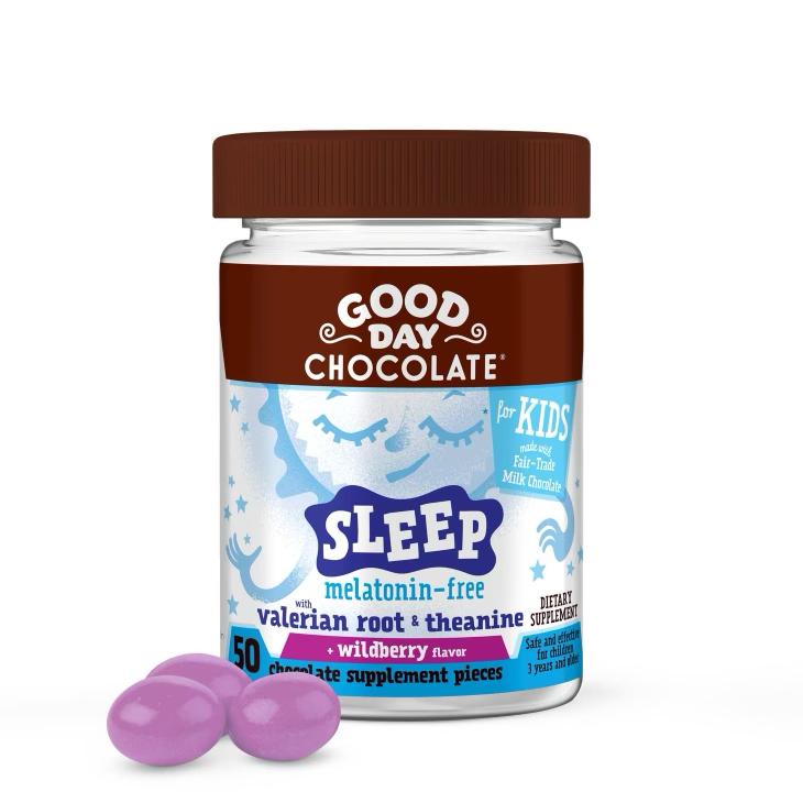 Valerian Root Sleep Kids Milk Chocolate Supplement - Naturally On Main